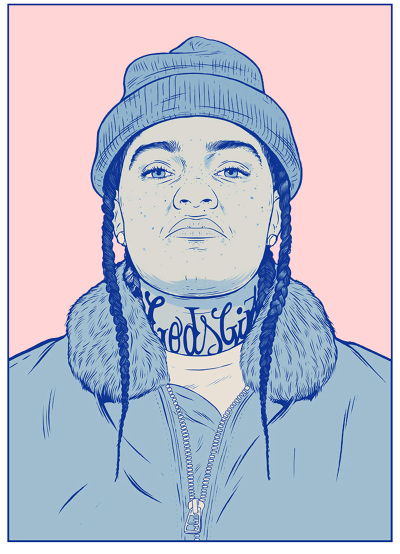 Lydia, Wednesday, Nancy - Louise Zergaeng Pomeroy: Illustration